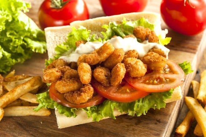 Shrimp Po' Boys With Creole Mayo - An Alli Event