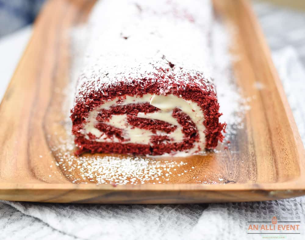 Coconut Cake Roll AKA Coconut Cake Roulade - An Alli Event