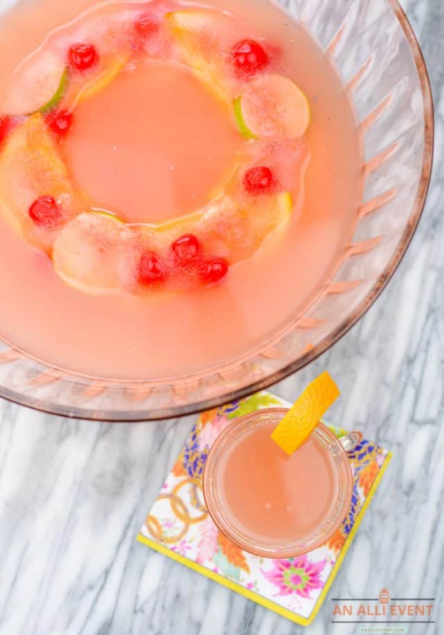 Tropical Tea Punch Is The Perfect Party Punch - An Alli Event