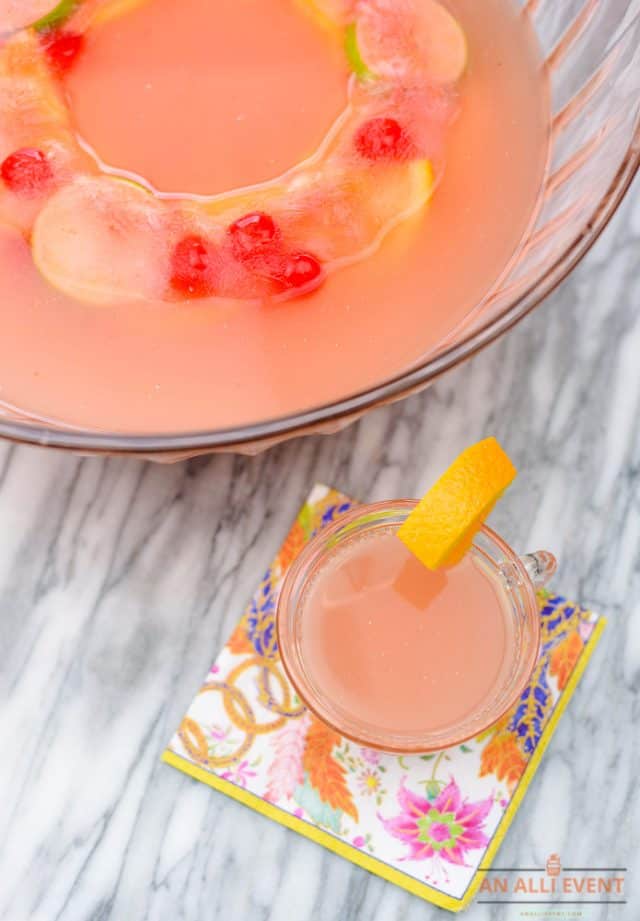 Tropical Tea Punch Is The Perfect Party Punch - An Alli Event