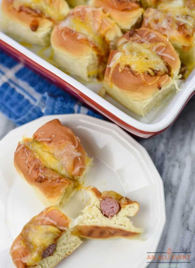 Mini Chili Cheese Dogs - An Alli Event