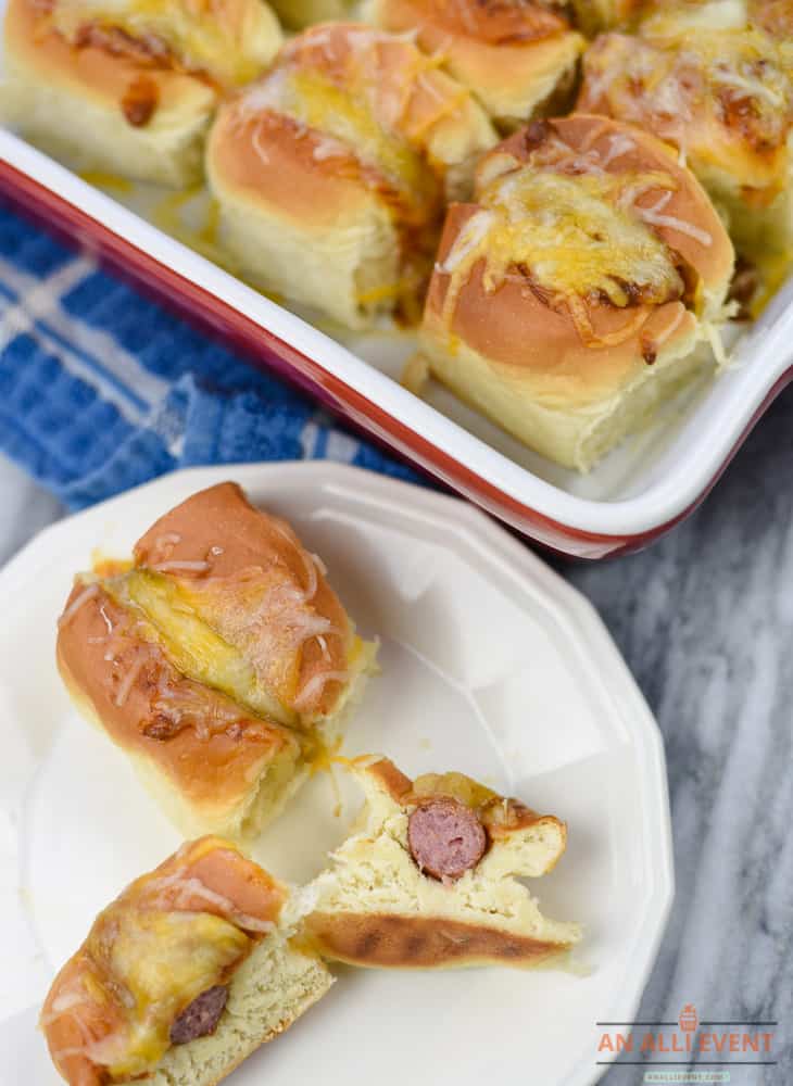 Mini Chili Cheese Dogs - An Alli Event