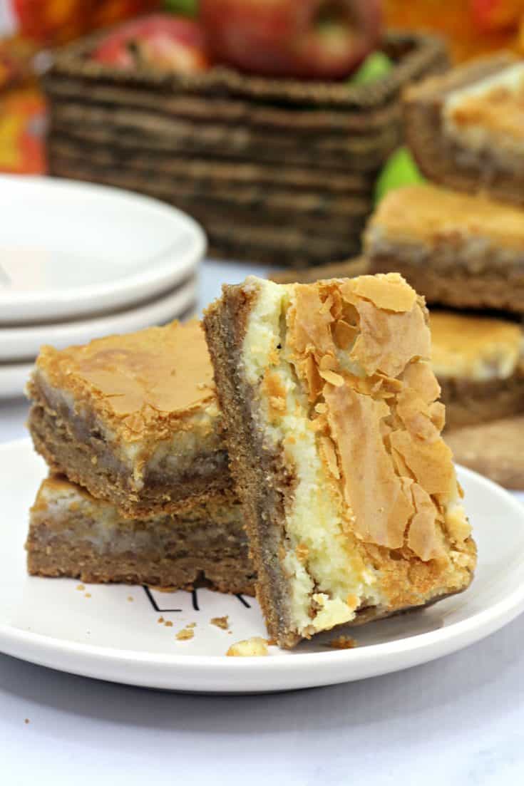 Easy Spice Bars With Cream Cheese Topping - An Alli Event