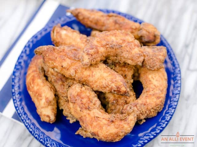 Best Crispy Fried Chicken Strips - An Alli Event