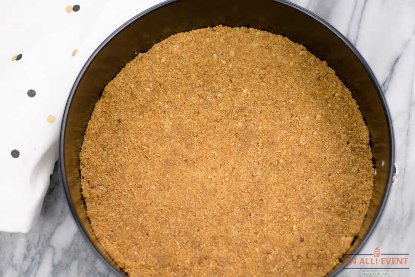 Pecan Praline Topped Cheesecake - An Alli Event