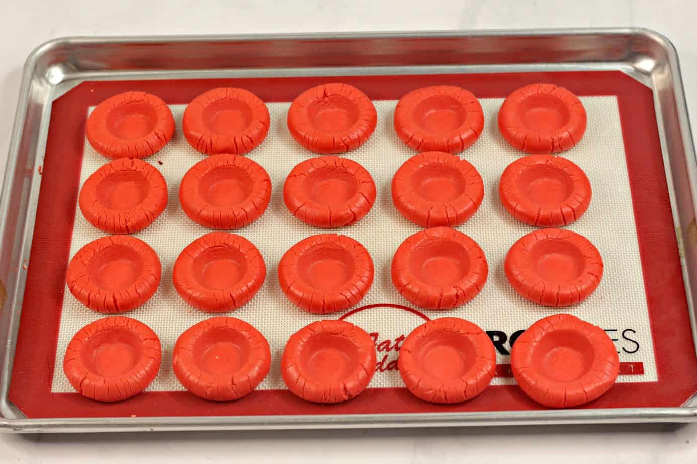 Peppermint Buttons Are Pretty and Festive - An Alli Event