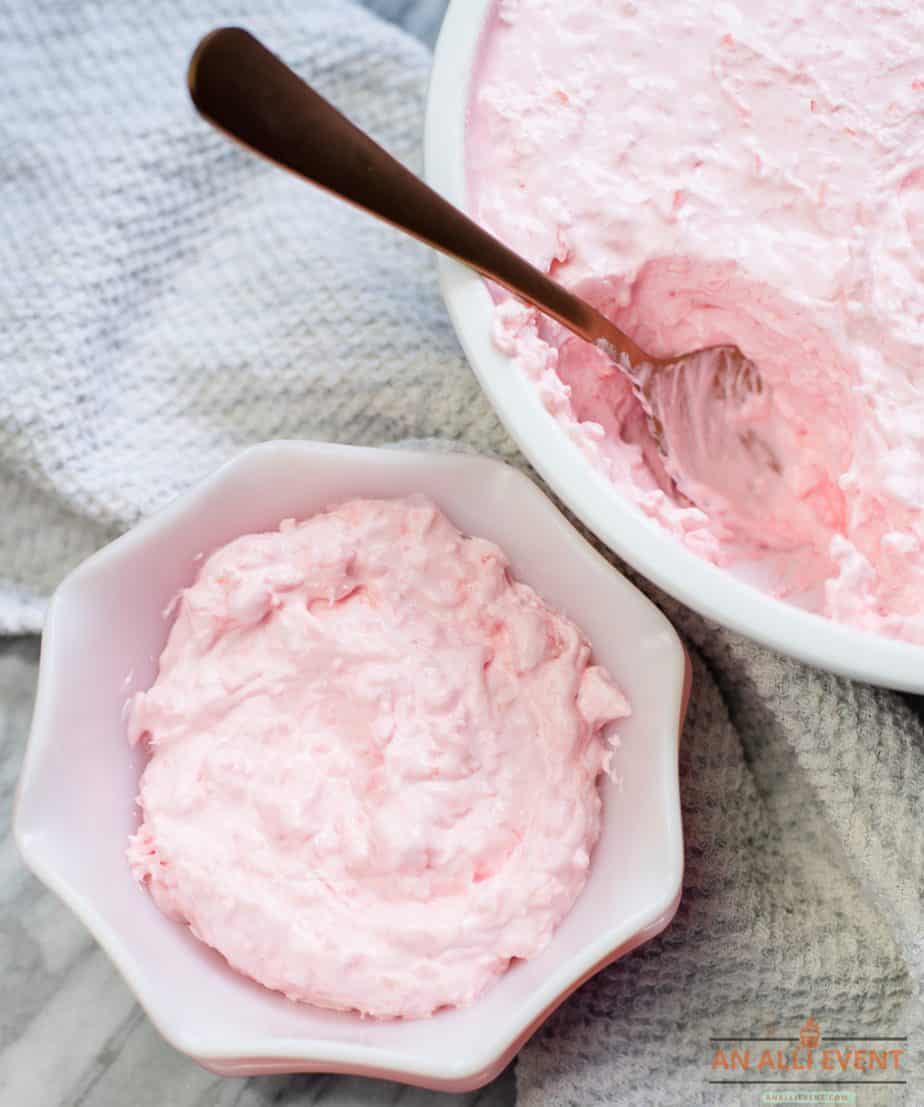 Pink Cloud Jello Salad - Grandma's Recipe - An Alli Event