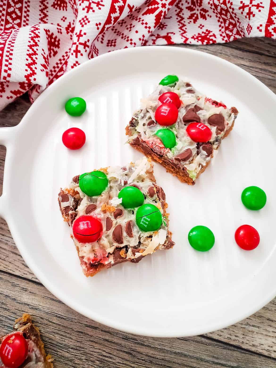 Holiday Magic Cookie Bars - An Alli Event