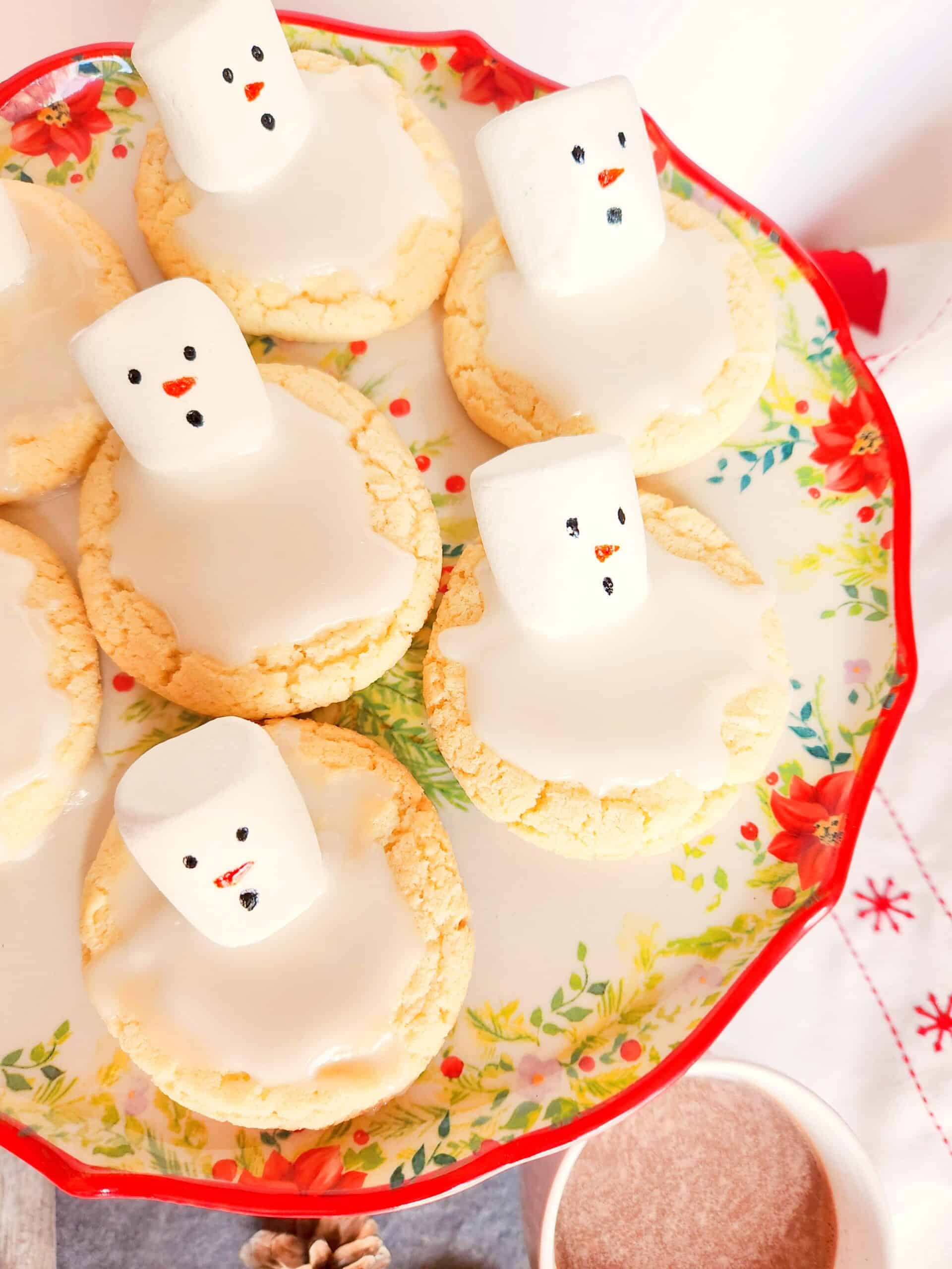 Melted Snowman Cookies Nailed It