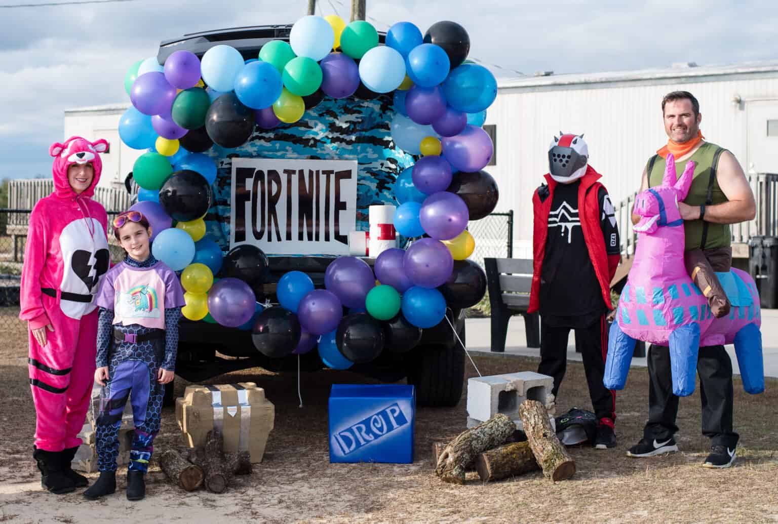 Trunk or Treat ideas including FortNite - An Alli Event