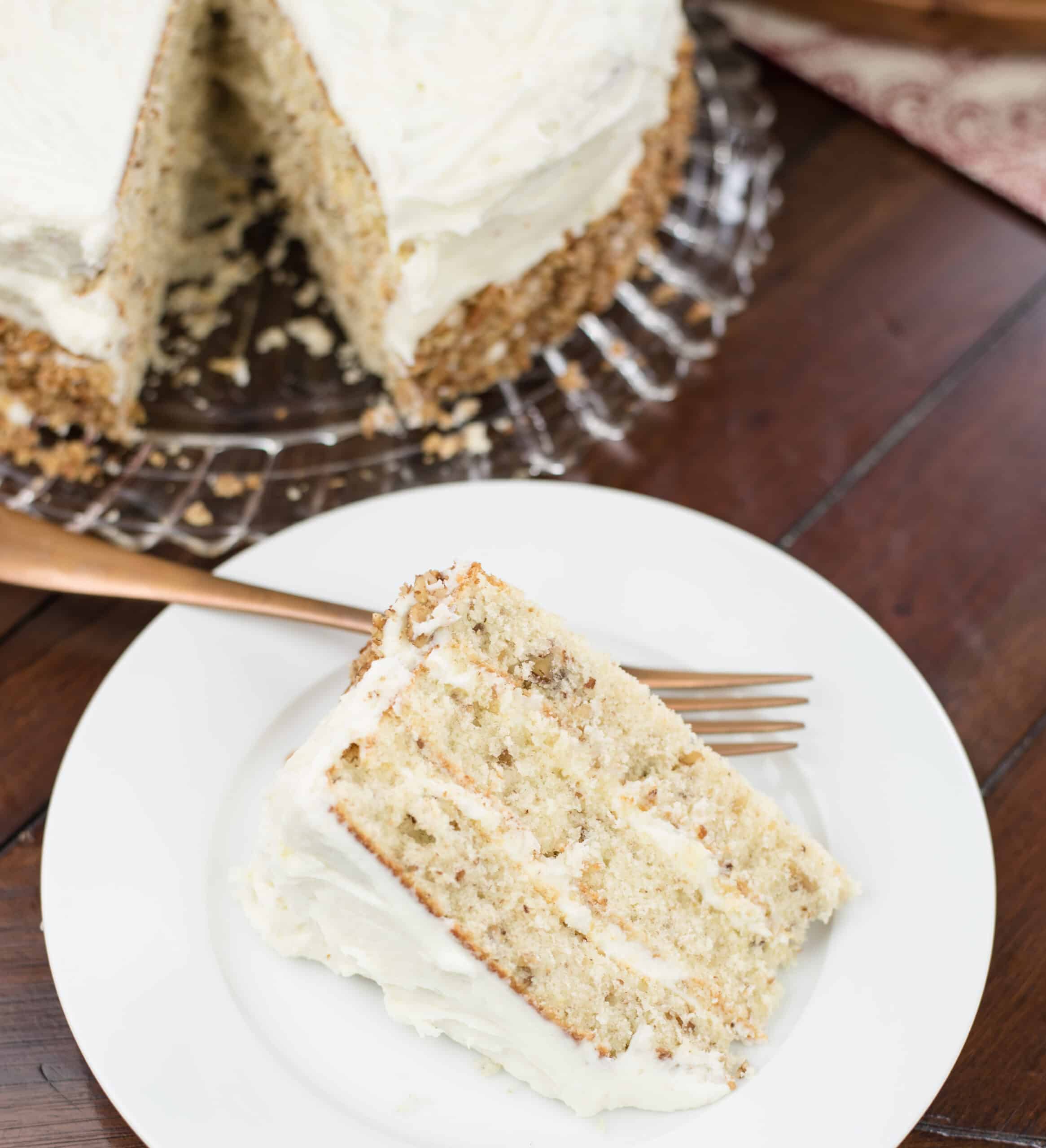 Toasted Butter Pecan Cake - An Alli Event