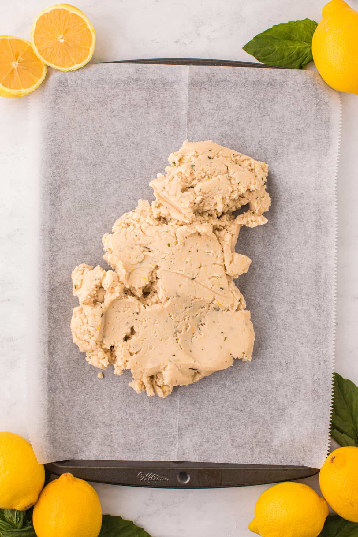 Best Lemon Basil Shortbread Cookies - An Alli Event