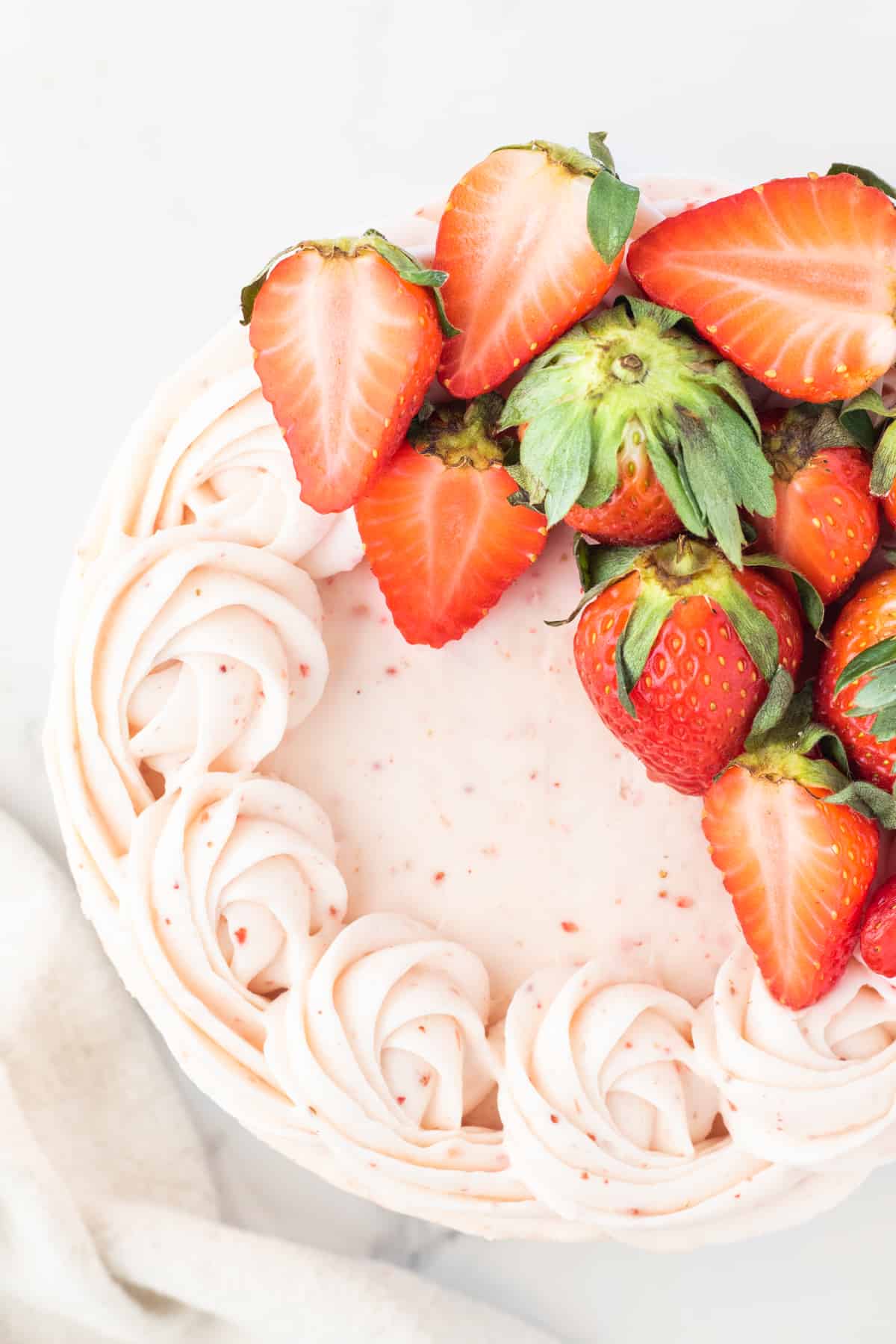 Double Strawberry Layer Cake - An Alli Event