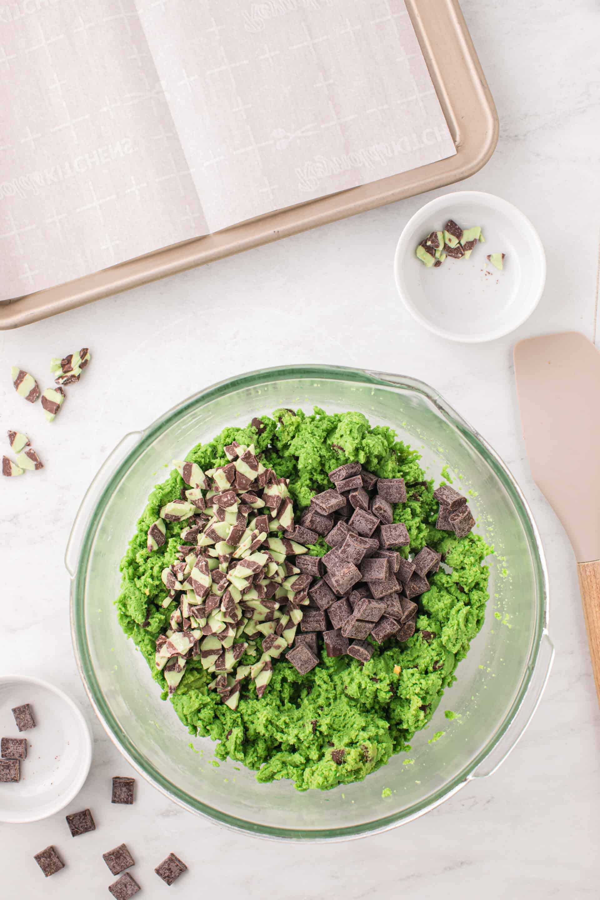 Best Mint Chocolate Pudding Cookies - An Alli Event