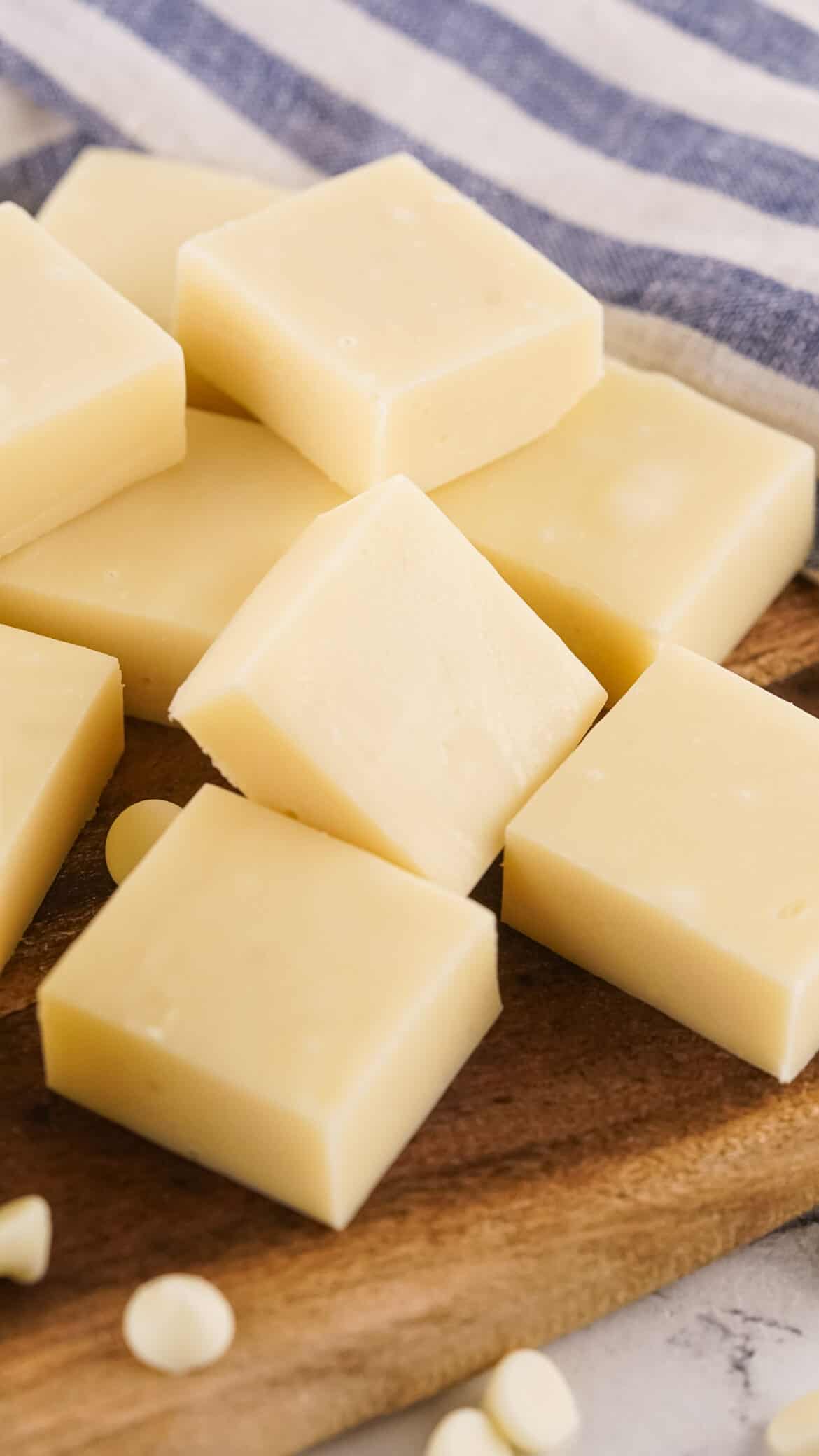 Easy Vanilla Fudge Recipe - Only Two Ingredients - An Alli Event