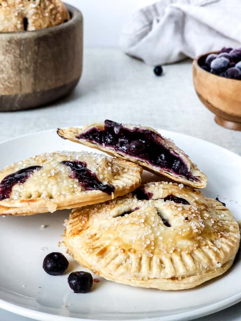Easy Blueberry Hand Pies Recipe With Refrigerated Pie Crust - An Alli Event