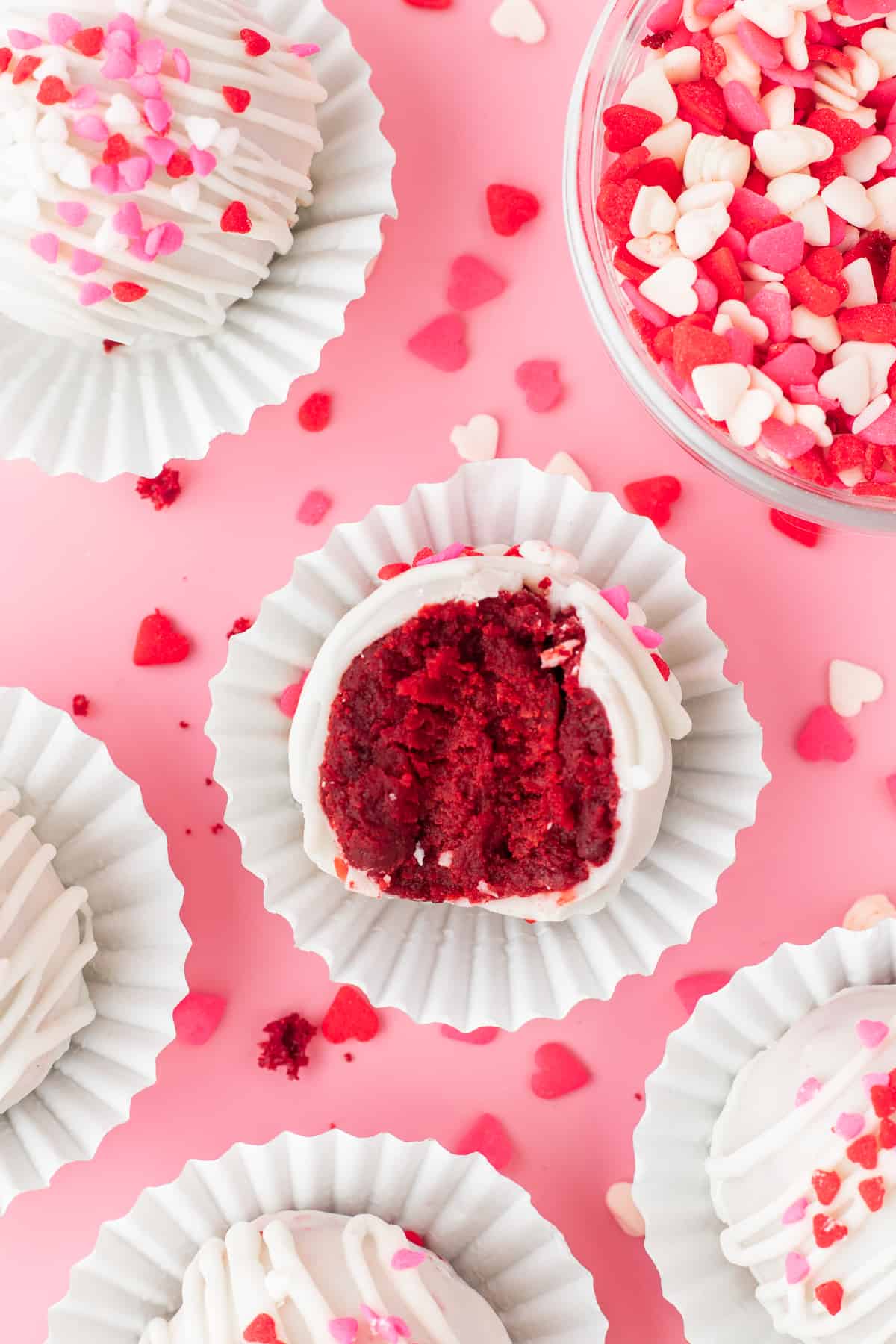 Red Velvet Truffles: Cake Balls Made With A Cake Mix - An Alli Event