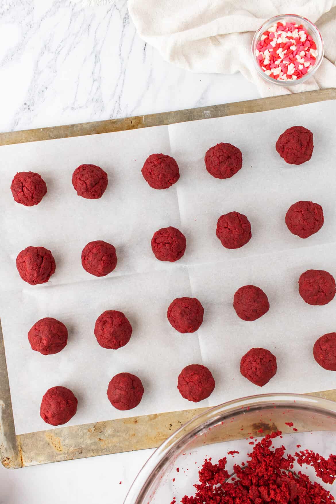 Red Velvet Truffles: Cake Balls Made With A Cake Mix - An Alli Event