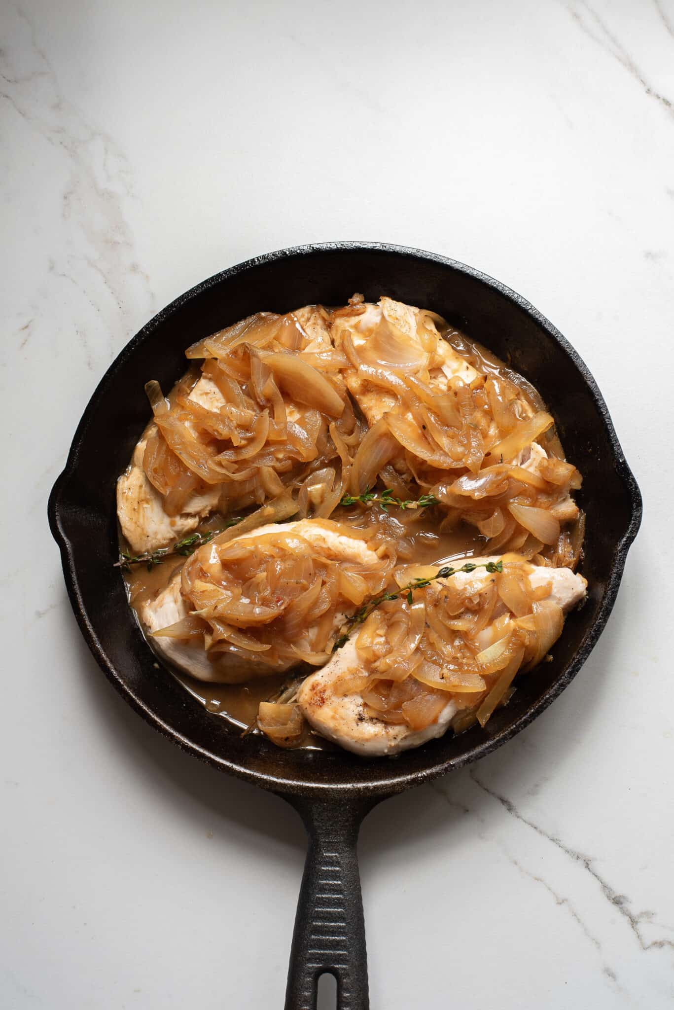 French Onion Chicken Recipe: Baked In A Skillet - An Alli Event