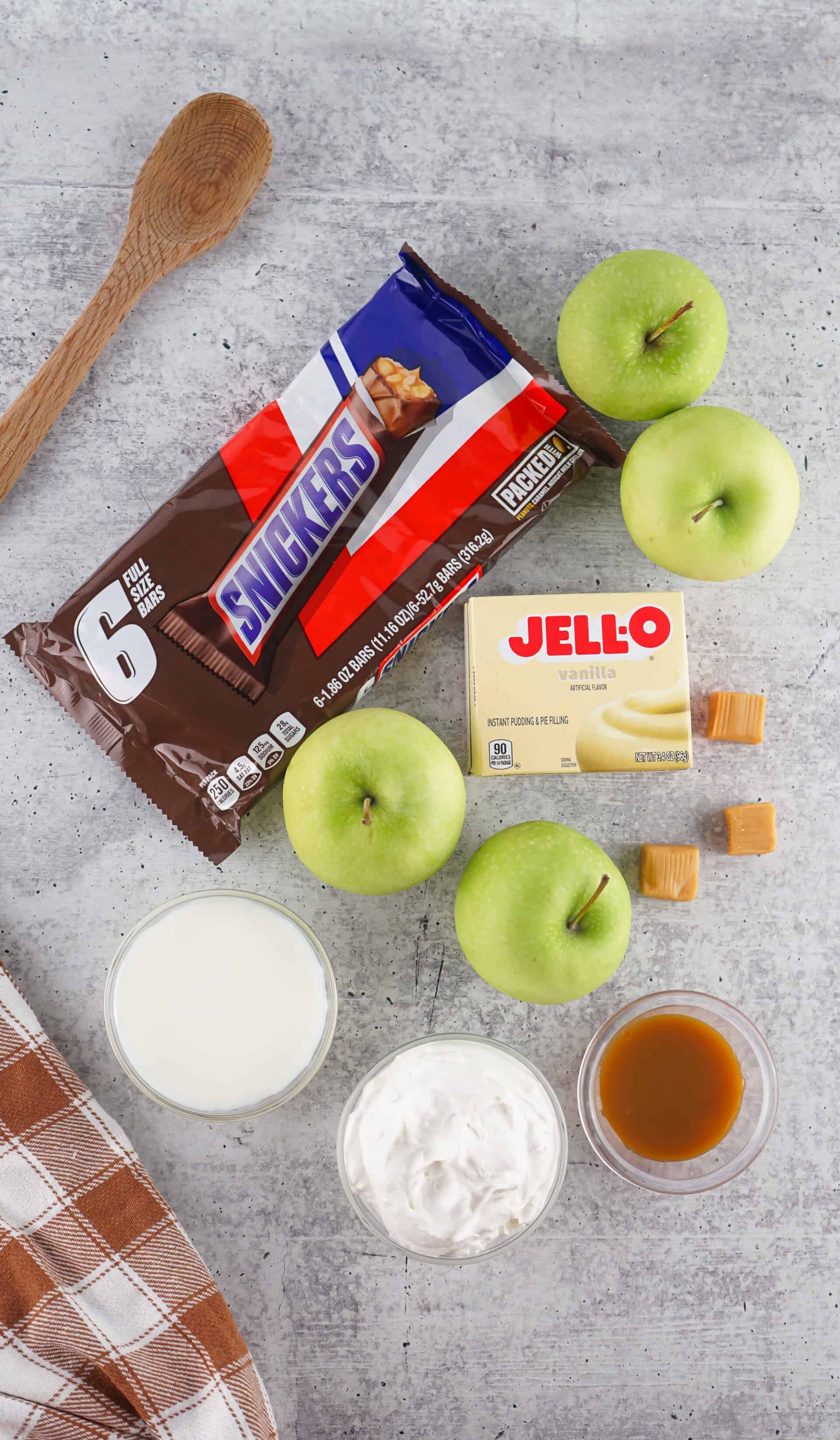 Best Snickers Caramel Apple Salad Recipe: Six Ingredients - An Alli Event