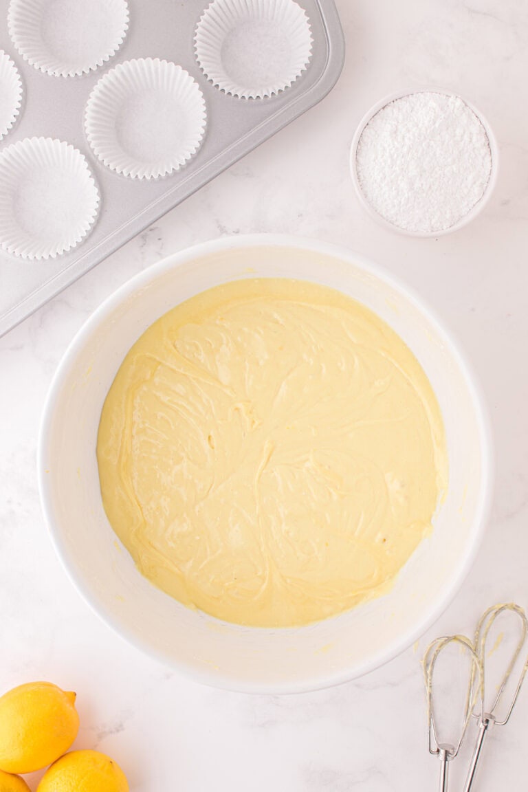 Cake Mix Lemon Muffins With Lemon Glaze: Easy Recipe - An Alli Event