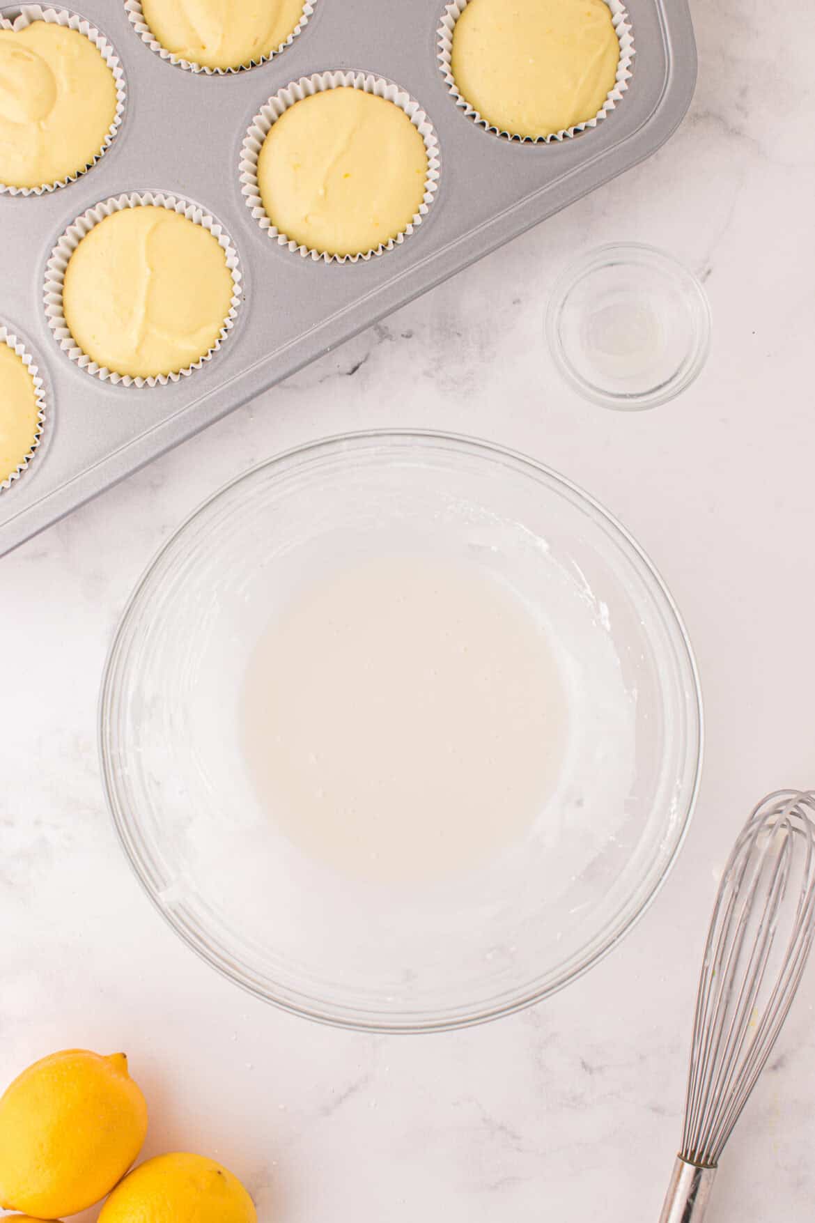 Cake Mix Lemon Muffins With Lemon Glaze: Easy Recipe - An Alli Event