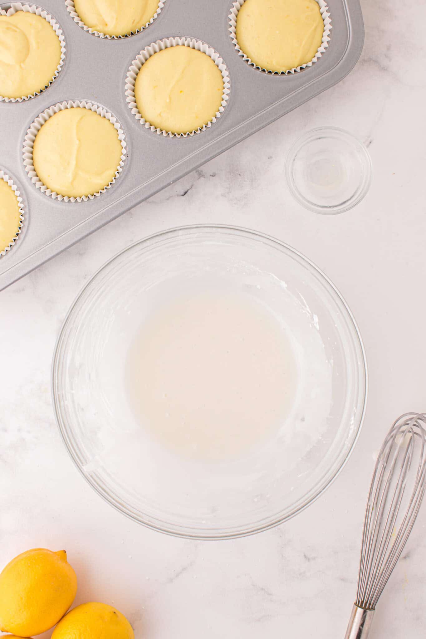 Cake Mix Lemon Muffins With Lemon Glaze: Easy Recipe - An Alli Event