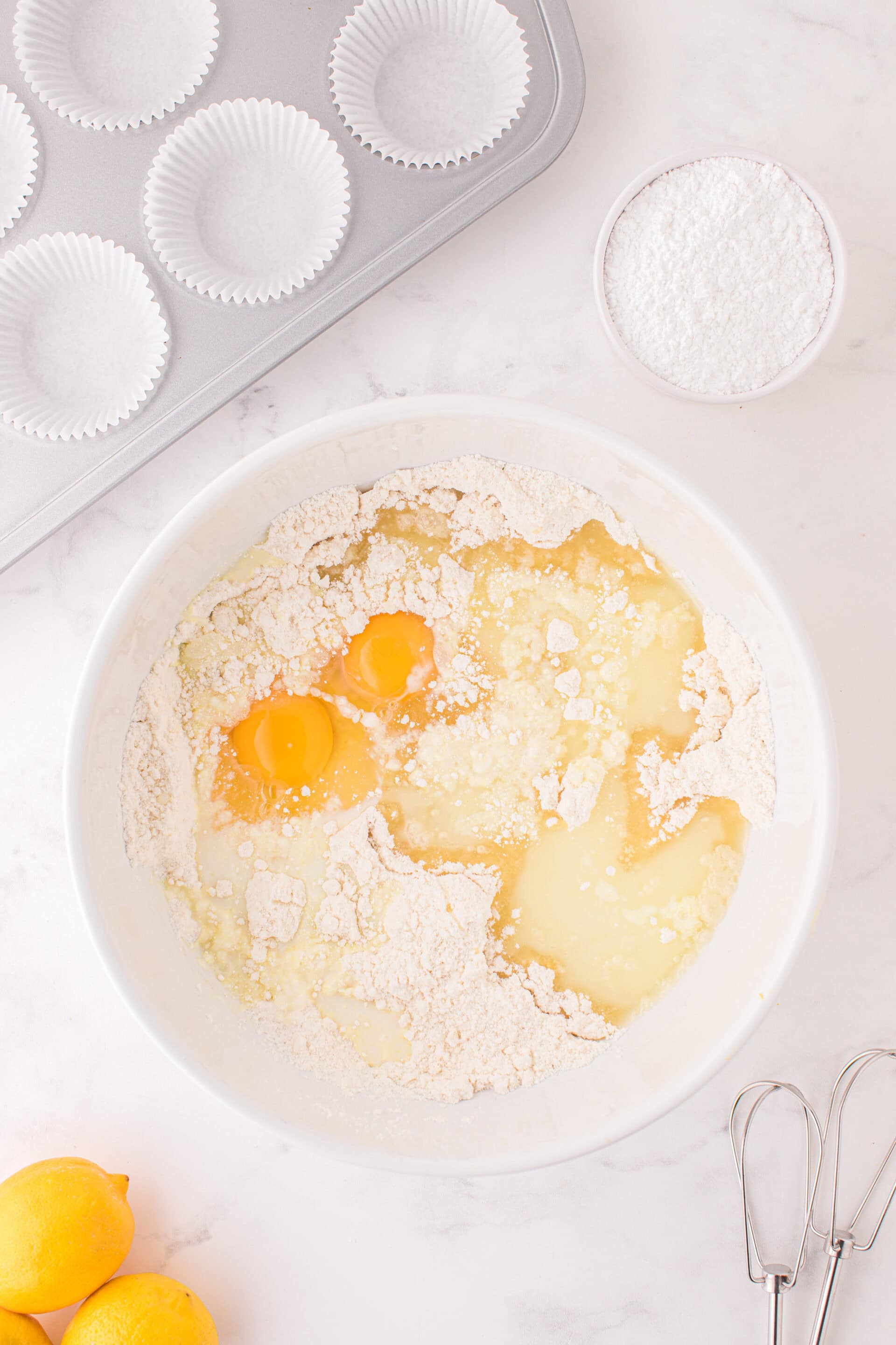 Cake Mix Lemon Muffins With Lemon Glaze: Easy Recipe - An Alli Event