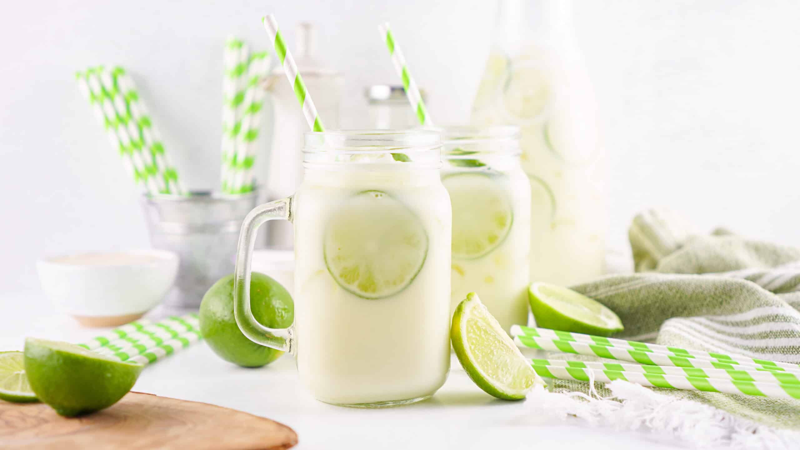 Brazilian Lemonade: Creamy Limeade Recipe - An Alli Event