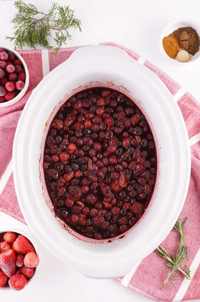 Easy Slow Cooker Christmas Jam Recipe - An Alli Event
