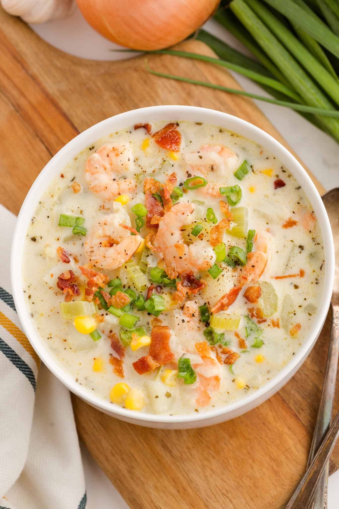 Shrimp Chowder: Delicious Twist on Classic Seafood Chowder - An Alli Event